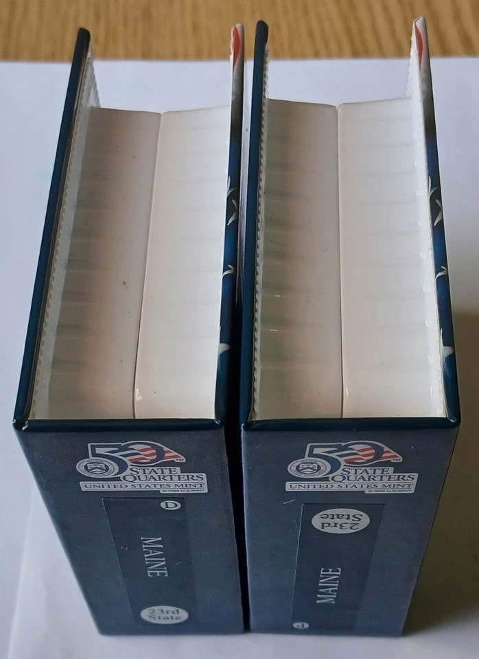 US Mint 50 State Quarters Collection, 24 State Sets w/ P&D Mints, 48 ...