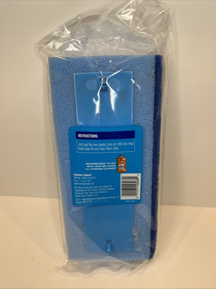 Mr Clean Sponge Mop Scrubber Refill New | eBay