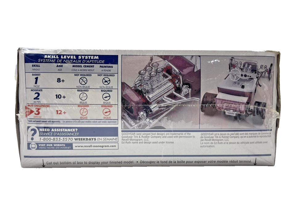 VTG. 1999 REVELL 1:25 SCALE ED BIG DADDY ROTH " TEWWDY PIE 2 " MODEL ...