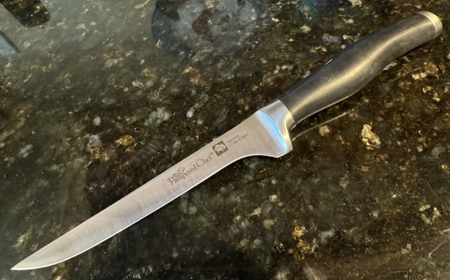 Pampered Chef Boning Filet Knife Forged Cutlery 5” Blade | eBay