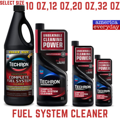 Chevron Techron Concentrate Plus Fuel System Cleaner Select Size 10,12 ...