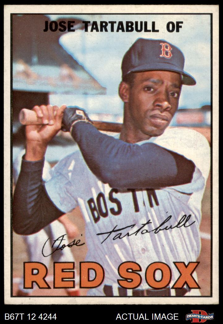 1967 Topps #56 Jose Tartabull Red Sox 4.5 - VG/EX+ | eBay