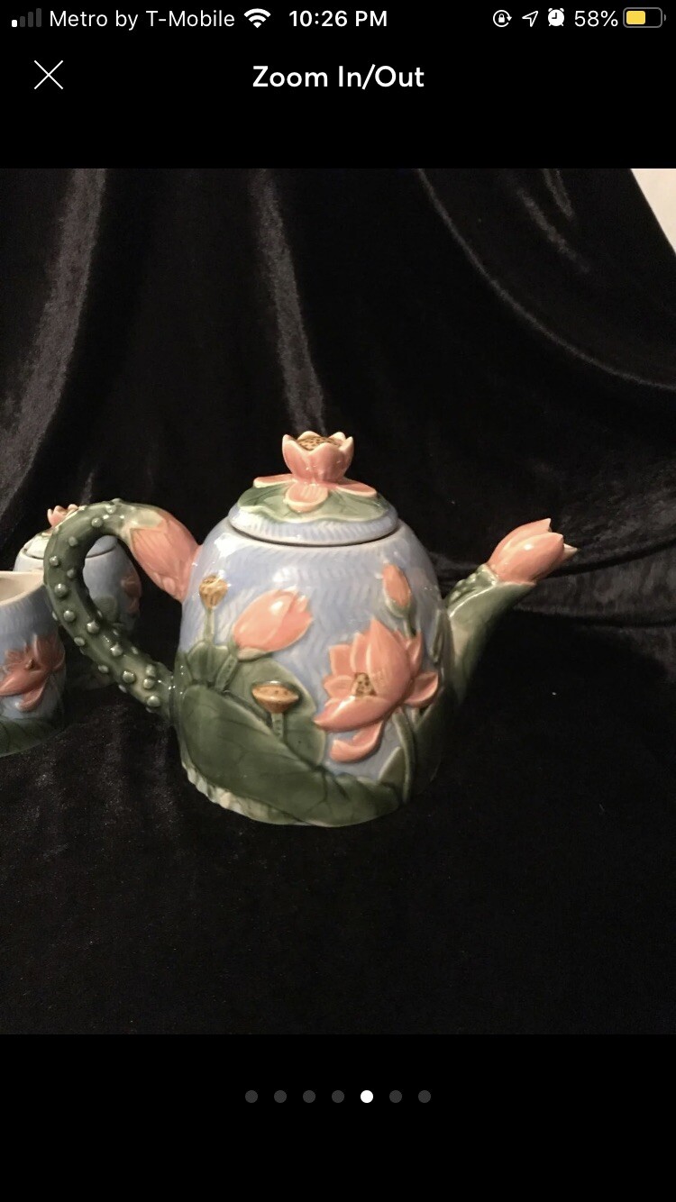 Henriksen Imports Tea Pot With Creamer And Sugar Bowl | eBay