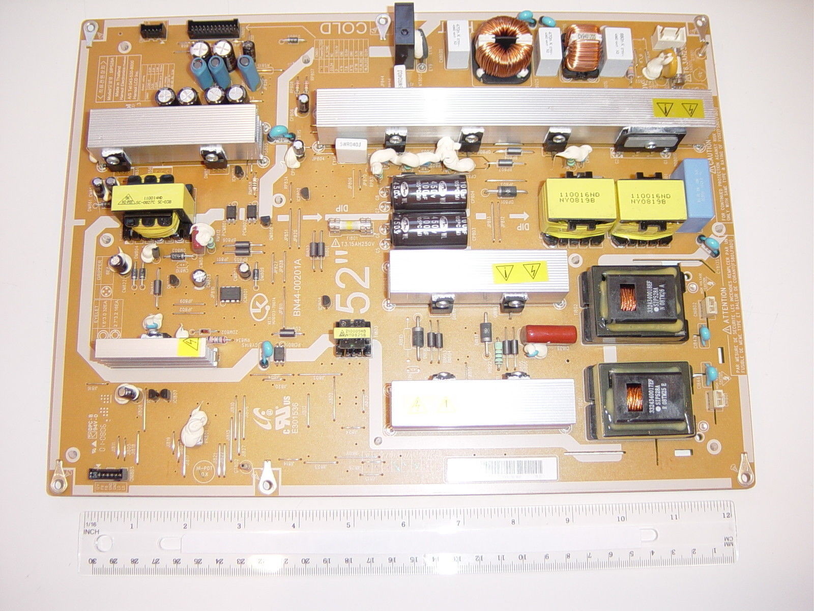 NEW Samsung LN52A580P6F Power Supply Board LN52A580P6FXZA LN52A580 z223 ...