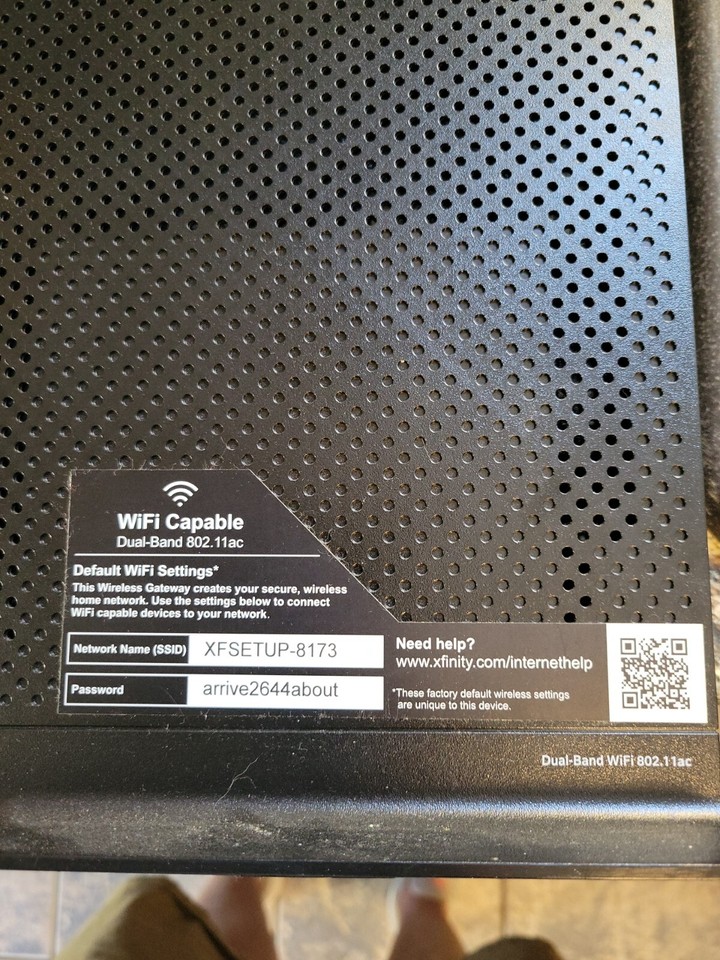 Arris TG1682G Dual Band Wireless Modem Router w/o Cord INFINITY | eBay