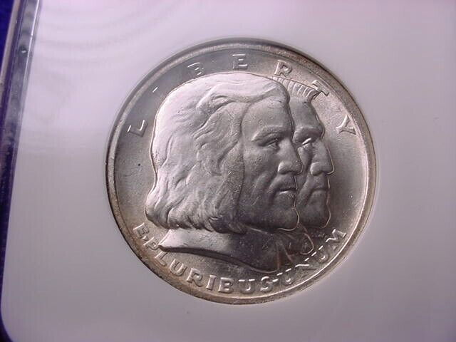 1936 LONG ISLAND COMMEMORATIVE HALF DOLLAR NGC CERTIFIED MS--65 WHITE ...