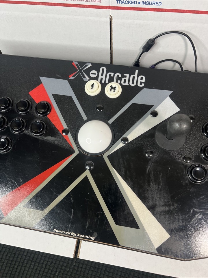 X-Gaming: X-Arcade Tankstick with Trackball - Two Player - TESTED ...