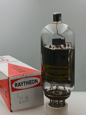 Raytheon Japan 6LQ6 6JE6C NOS NIB 100% Dual Side O Copper Grid Serious ...
