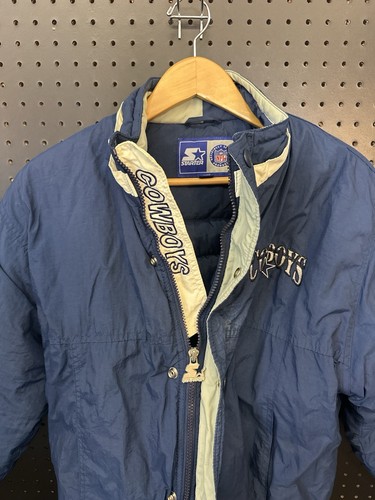 Vintage 90s Starter Dallas Cowboys NFL Pro Line Jacket Made in Korea L ...