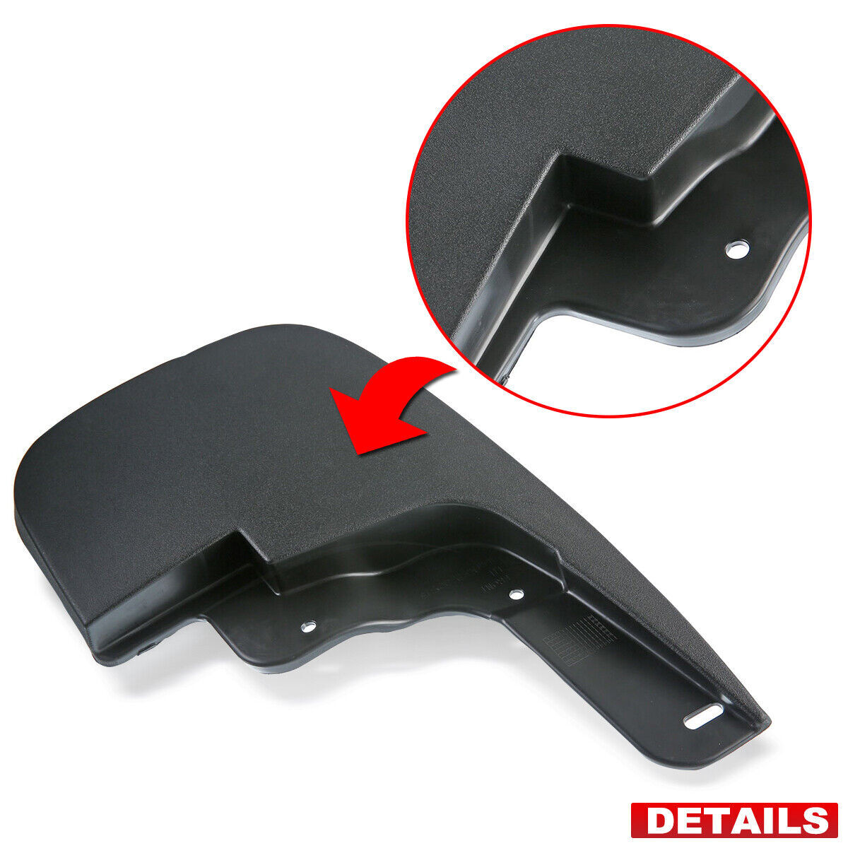 4x Splash Guards Mud Flaps for Chevy Colorado Canyon w/o Fender Flares ...
