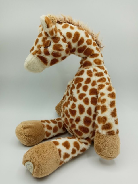 Cloud B 10" Gentile Giraffe Sounds Machine Plush Stuffed Toy White ...