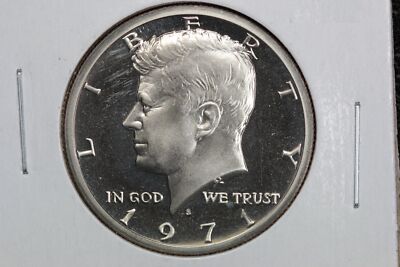 Gem Proof 1971-S Kennedy Half Dollar 2AI2 | eBay