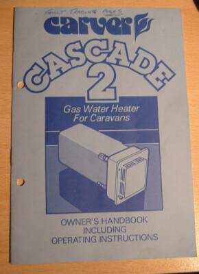 Carver Cascade 2&GE Owner Handbook +FREE Exploded Parts View | eBay UK