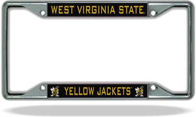West Virginia State YELLOW JACKETS License Plate Frame | eBay