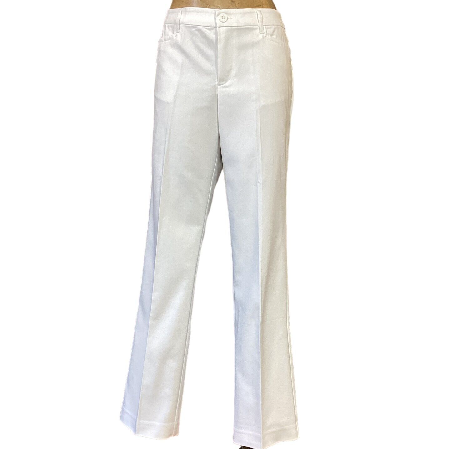 NWT Christopher & Banks Perfect Pant Shaped Fit Mid-Rise Trouser 10 Avg ...