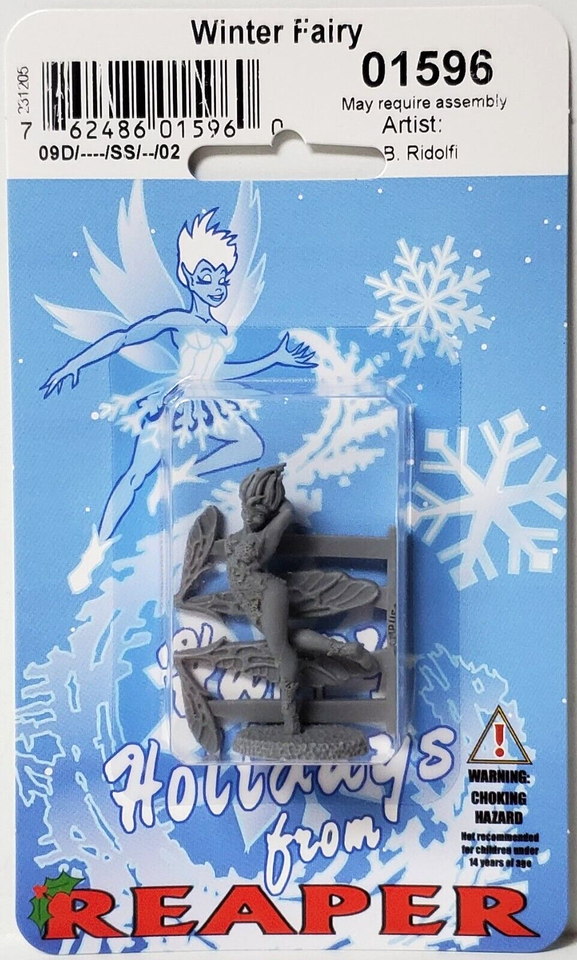 JOY, WINTER FAIRY Reaper Miniatures Holiday Themed REM01596 | eBay