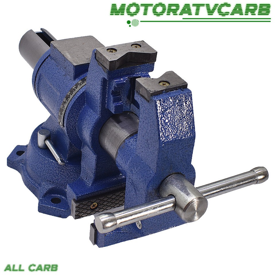 ALL-CARB 4" Multipurpose Vise Bench Vise Heavy Duty Multi-Jaw Vise 360 ...