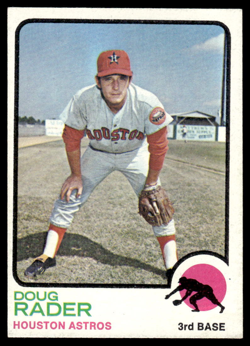 1973 Topps Doug Rader #76 Houston Astros Baseball Card | eBay