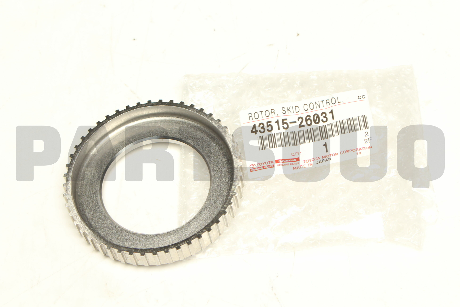 4351526031 Genuine Toyota ROTOR, SKID CONTROL, FRONT 43515-26031 | eBay