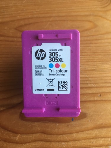 Empty Tri-Colour HP 305 / 305XL Inkjet Printer Cartridge | eBay