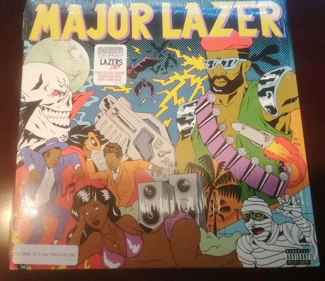 Major Lazer Album Cover