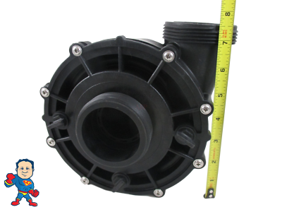 3HP WUA 400 Spa Hot Tub Pump Wet End 56Fr fits Intertek LX Pumps 2" X 2 ...