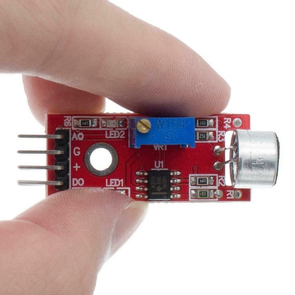 Microphone Sensor High Sensitivity Sound Detection Module Arduino AVR ...