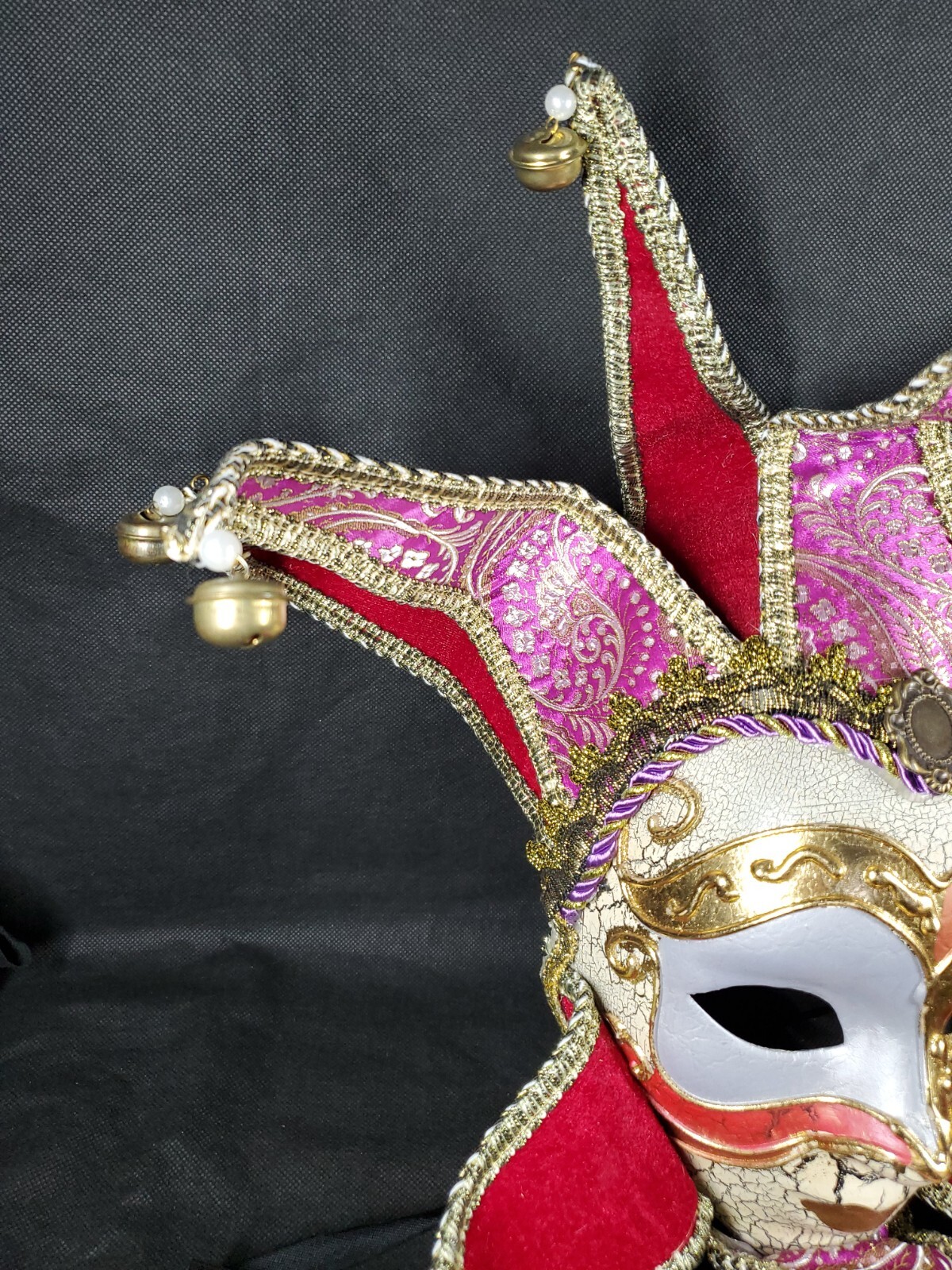Medieval Jester Musical Joker Venetian Masquerade Par… - Gem