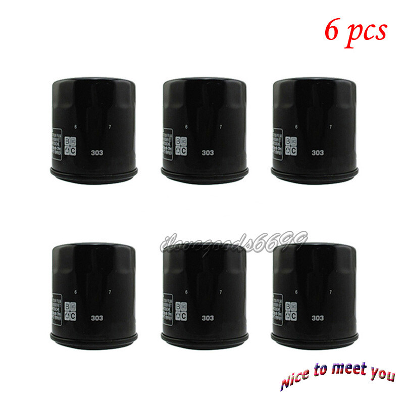 Aftermarket HF303 Oil Filter For Kawasaki 16097-0004 Yamaha 3FV-13440 ...
