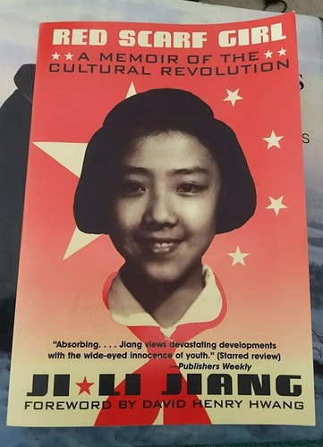 RED SCARF GIRL by Ji-li Jiang Signed Autographed PB Paperback Excellent ...