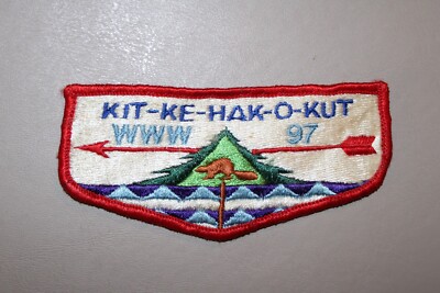 Kit-Ke-Hak-O-Kut 97 Flap Boy Scouts of America BSA Patch | eBay