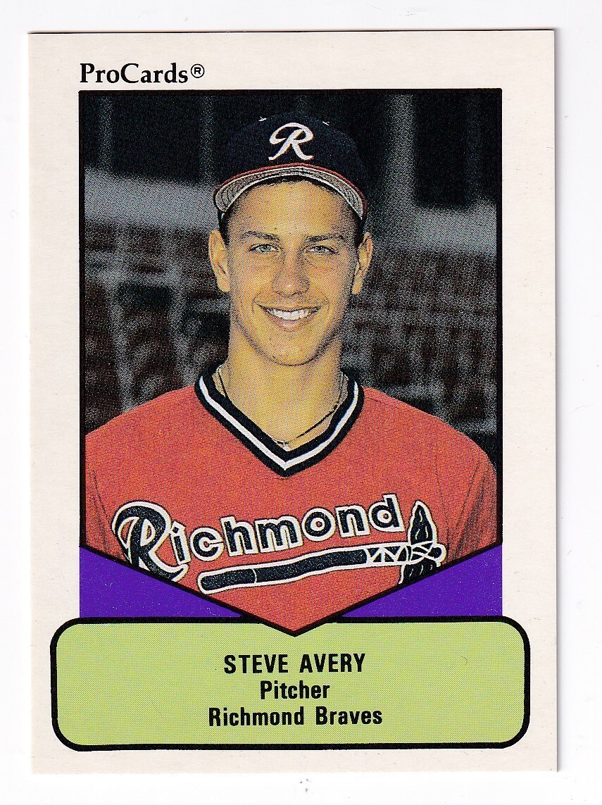 Steve Avery 1990 Pro-Card MLB Rookie Card # 397 | eBay