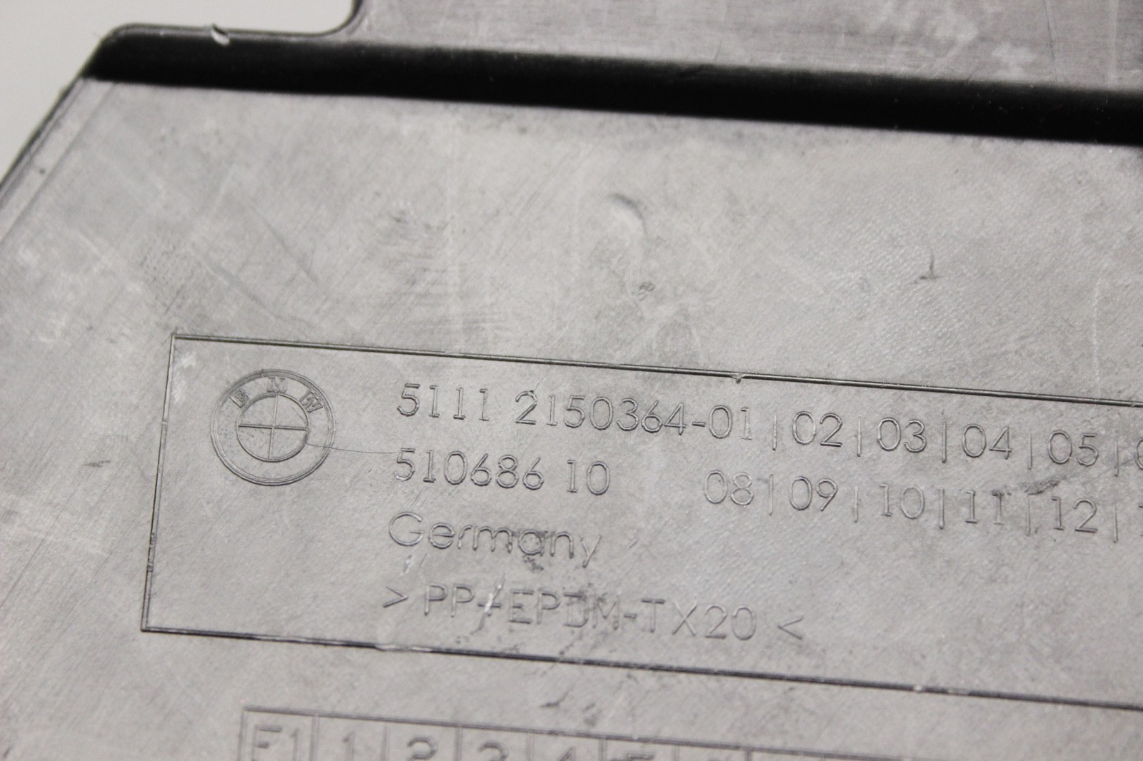 51100413814 51068610 BMW X5 Bumper Lower Trim for sale online | eBay