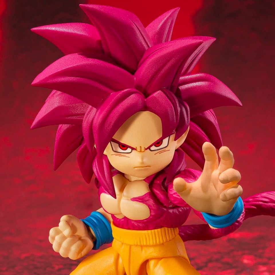 DRAGON BALL DAIMA S.H.Figuart SS4 SON GOKU MINI DAIMA ACTION FIGURE | eBay
