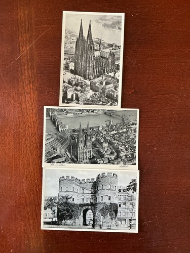 Cologne Cathedral Germany Architecture Vintage Postcards x 3 Koln am ...