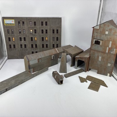 Model Railways Scenic OO Gauge Industrial Factory Job Lot Chivers ...