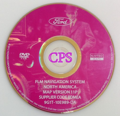FORD LINCOLN MERCURY NAVIGATION DISC DVD CD NAVAGATION DISK GPS OEM MAP ...