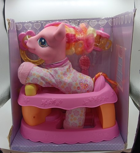 New MY LITTLE PONY So Soft Walking Sweet Steps HASBRO 2005 WITH WALKER ...