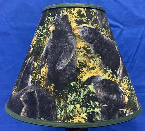 Black Bear Lampshade Handmade Lamp Shade | eBay