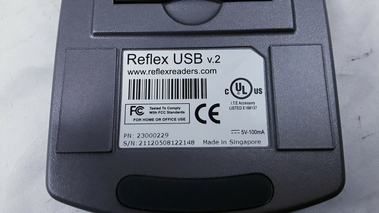 Axalto Reflex USB V.2 Smart Card Reader PN 23000229 for sale online | eBay