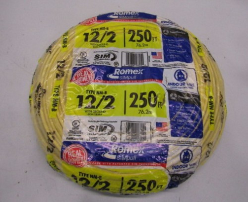 Southwire 250 ft. 12/2 Solid Romex SIMpull CU NM-B W/G Wire | eBay