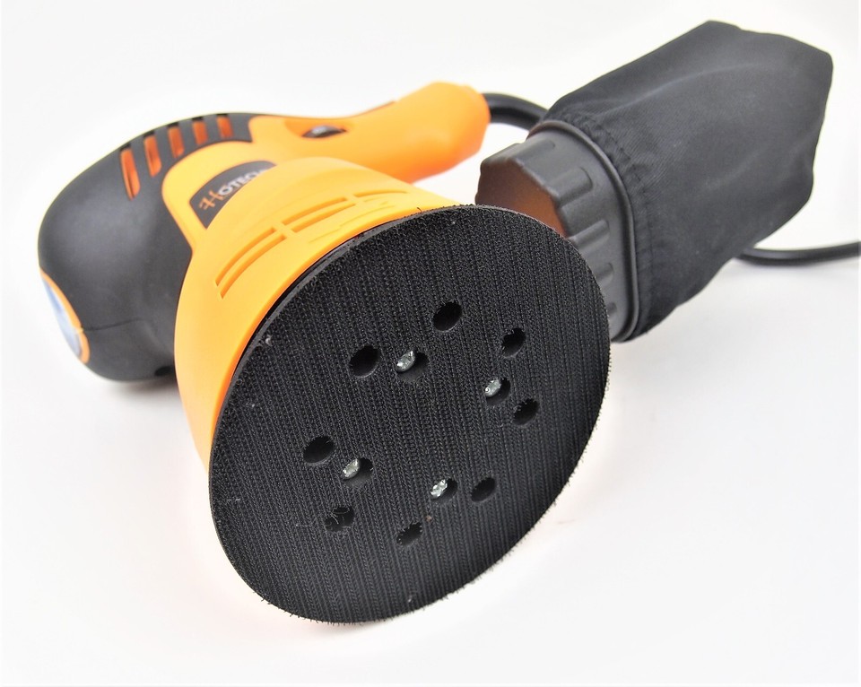 HOTECHE Rotary Random Orbital Palm Sander 5 in. Variable Speed P800506A ...