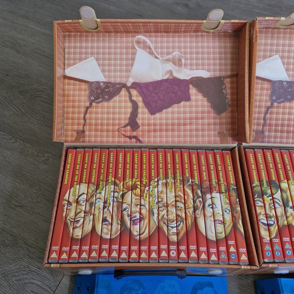 The Classic Carry On Film Collection DVDs Magazines Set | eBay UK