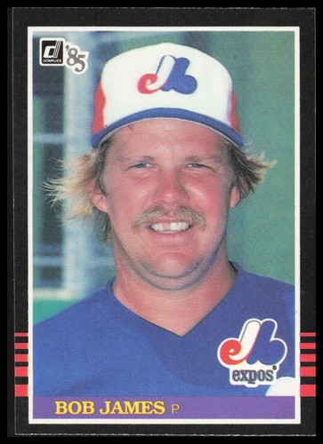 1985 Donruss Bob James #279 Montreal Expos 33B | eBay