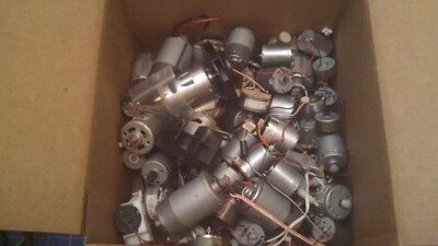 Lot Of 84 Electric Motors For Hobby Craft Or Robotics | eBay