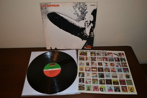 Led Zeppelin 1969 Debut 1st Press SD 8216 MEGA-RARE ERROR Vinyl LP ...
