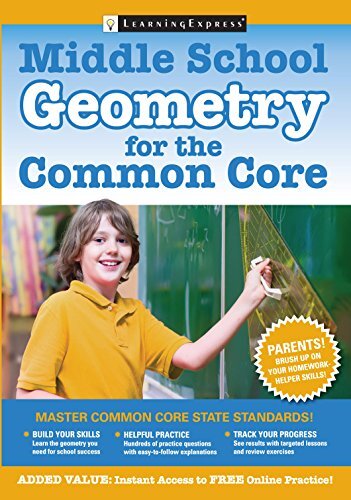 MIDDLE SCHOOL GEOMETRY FOR THE COMMON CORE By Llc Learningexpress Mint ...