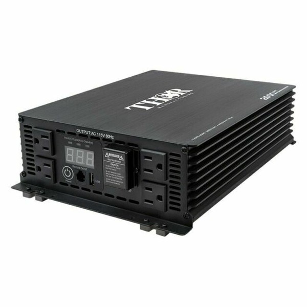 Thor 2000W 12 DC 120 AC Modified Sine Wave Power Inverter for sale ...