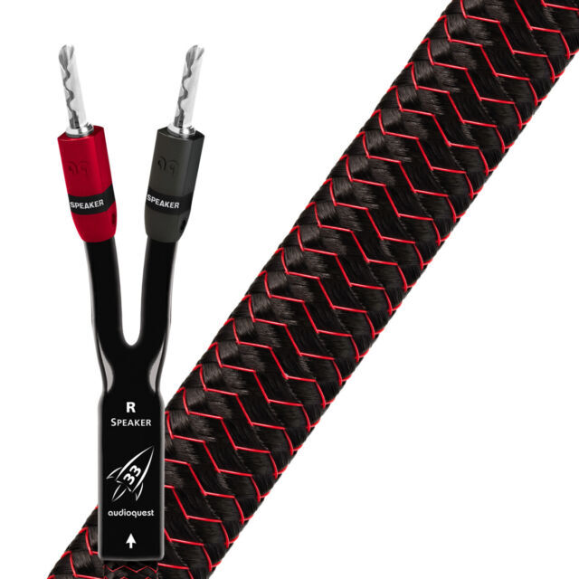 AudioQuest Rocket 33 Full Range Speaker Cable - Silver for sale online ...