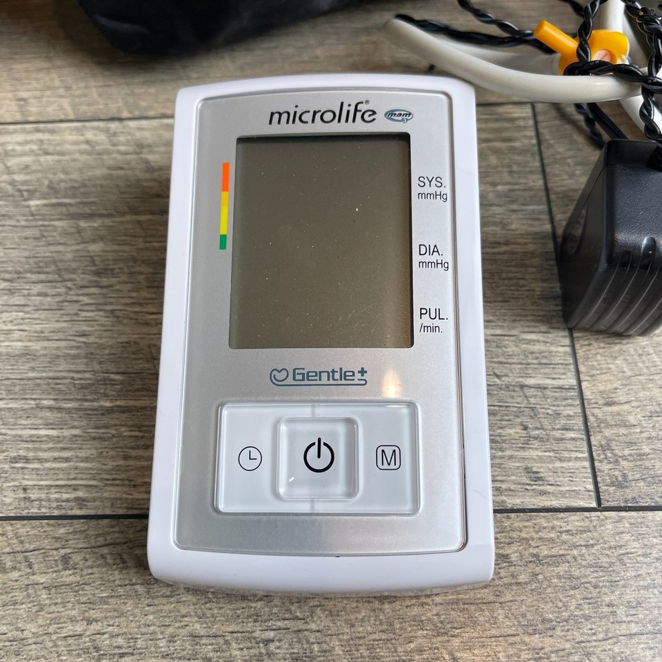 Microlife BP3GX1-5X Deluxe Blood Pressure Monitor Wide Cuff Heartbeat ...